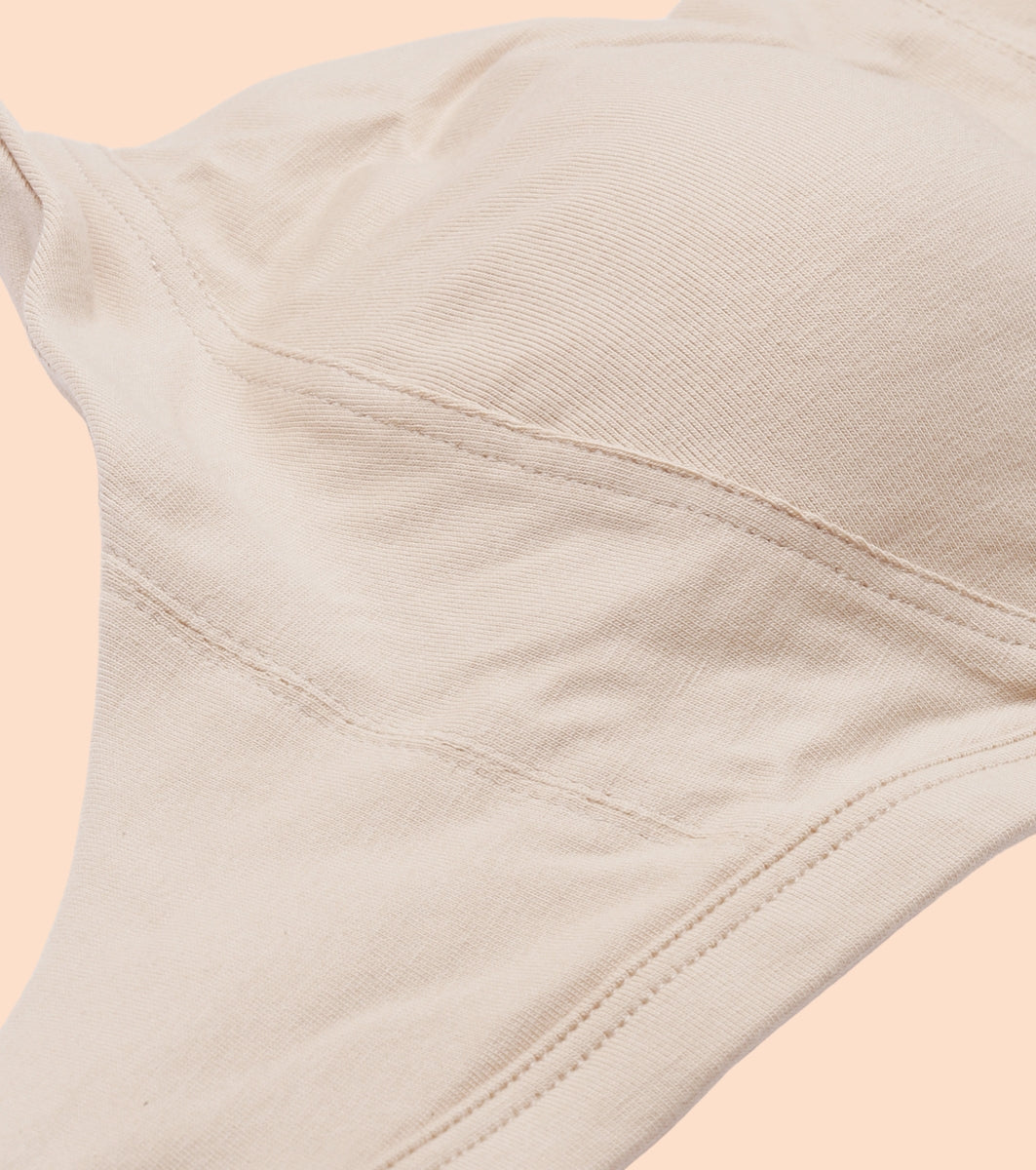 Enamor Intellifresh A058 Eco-antimicrobial Cotton Minimizer Bra for Wo